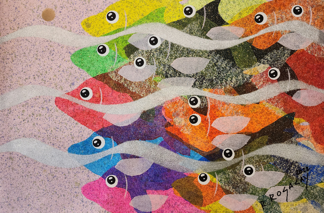 Fish Series - Roland Rosacay, Hobbies & Toys, Stationary & Craft, Art ...