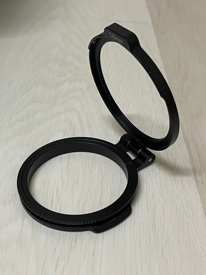 Flip camera filter adapter 58mm, Photography, Photography Accessories ...
