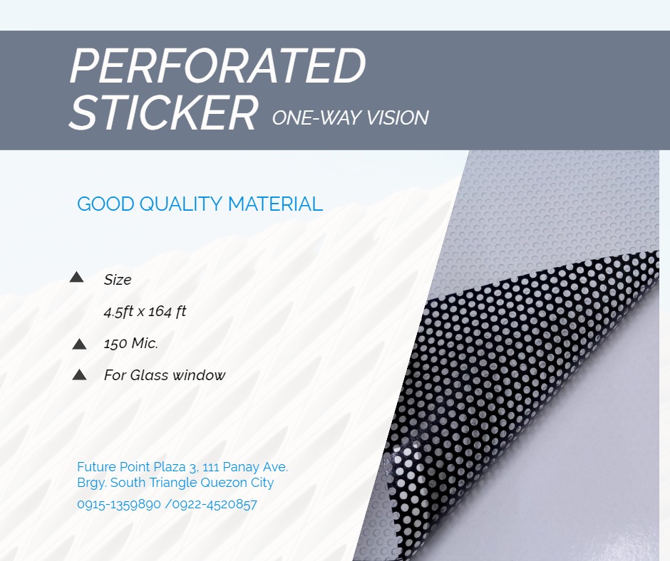 FOR SALE!!! PERFORATED STICKER on Carousell