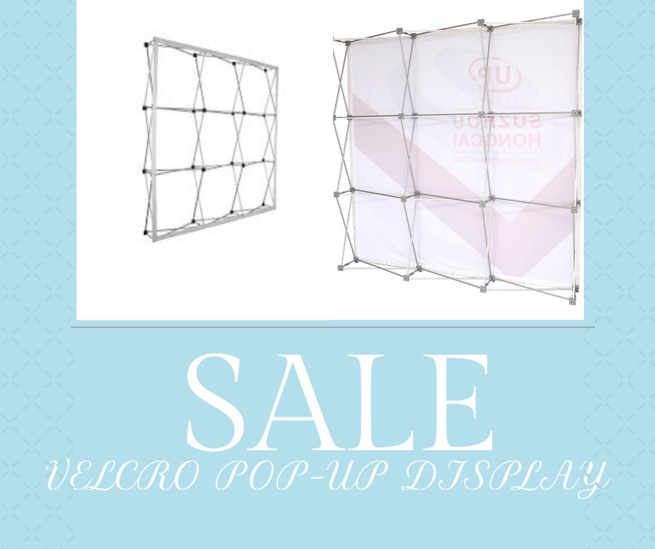 FOR SALE!! VELCRO POP UP DISPLAY on Carousell