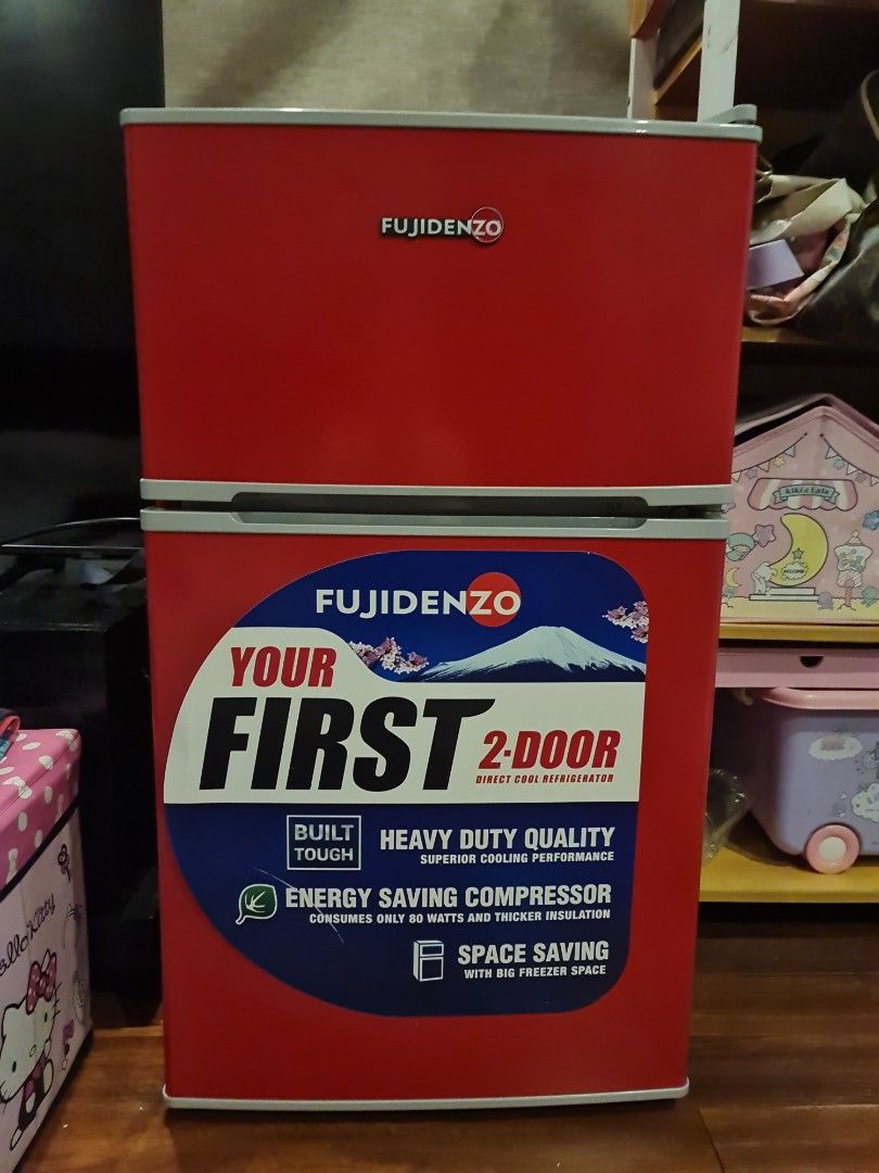 FUJIDENZO Personal Refrigerator RDD-35R (3.5 cu.ft.) on Carousell
