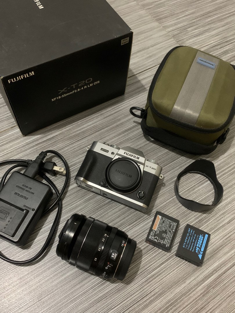 Fujifilm X-T20 with kit lens XF 18-55mm F2.8-4 on Carousell