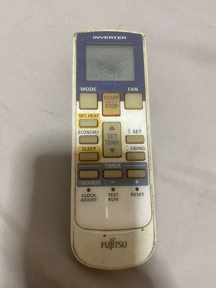 FUJITSU Aircon Remote Control, TV & Home Appliances, Air Conditioners ...
