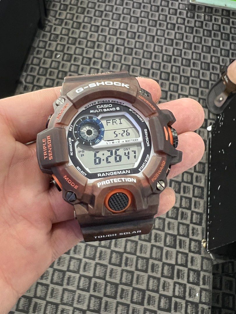 G SHOCK RANGEMAN OKAPI SPECIAL EDITION JAPAN SET TOUGH SOLAR TRIPLE ...