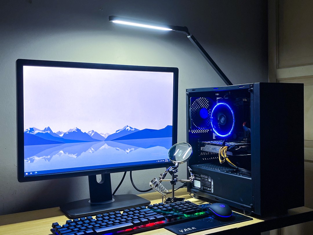 Gaming Set Up PC and Monitor, Computers & Tech, Desktops on Carousell