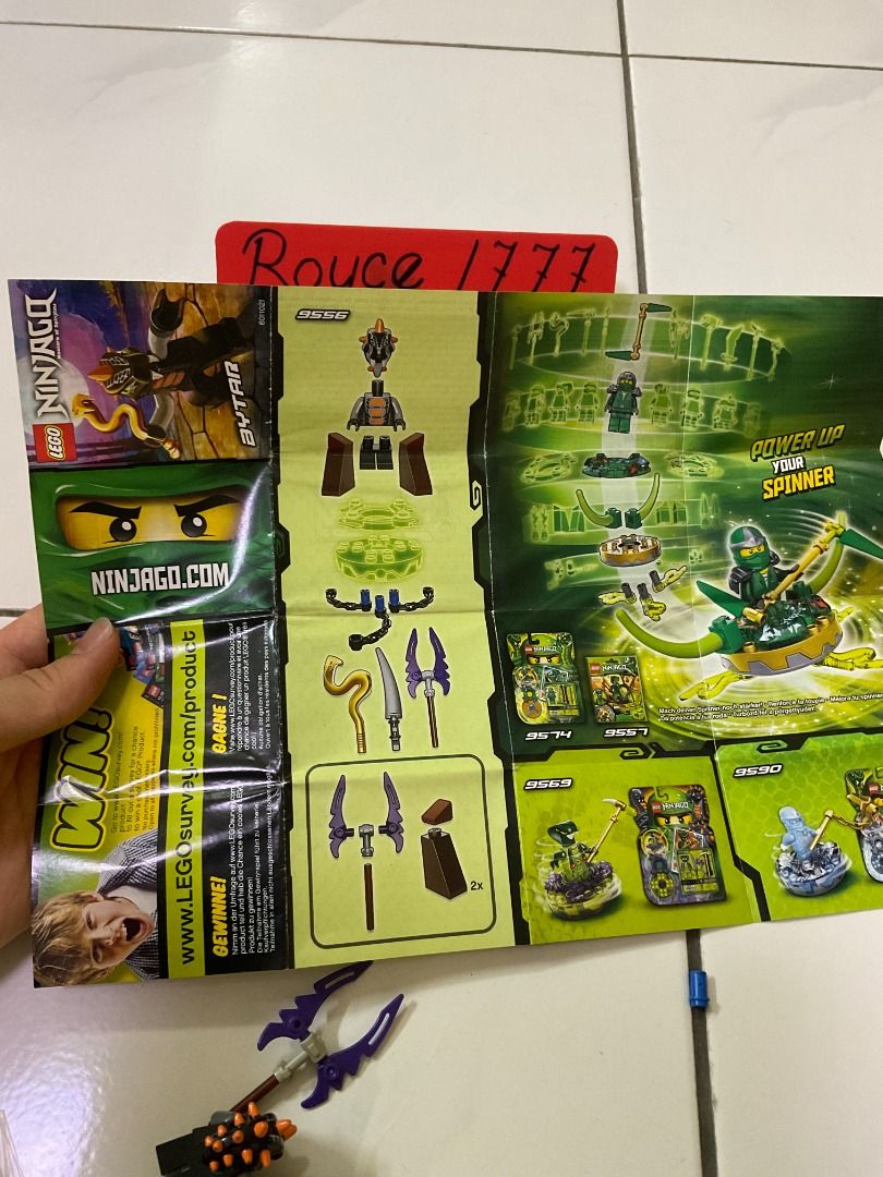 Genuine 2012 LEGO Ninjago Bytar Set 9556, Hobbies & Toys, Toys & Games ...