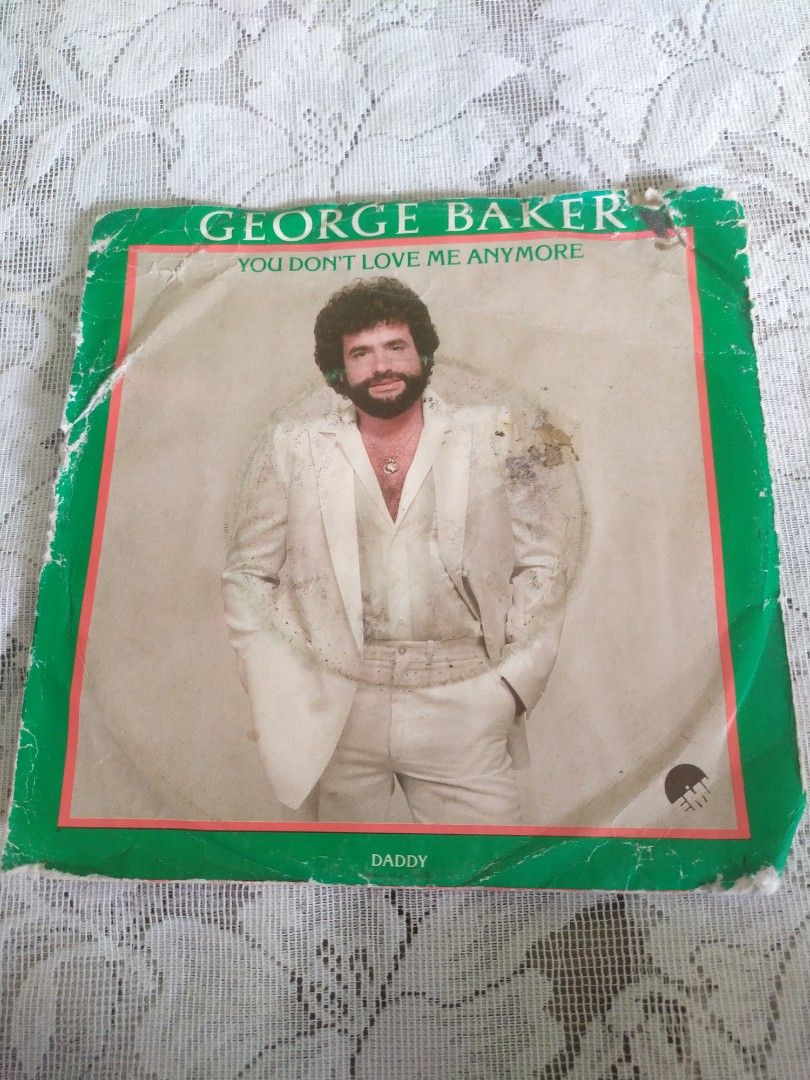 George Baker - You Don't Love Me Anymore (7" single) VINYL PLAKA on ...