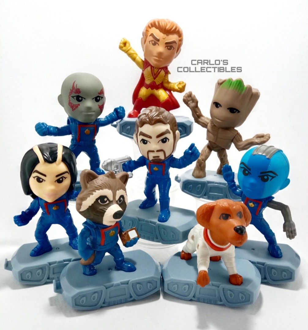 Guardians Of The Galaxy Mcdonalds Toys
