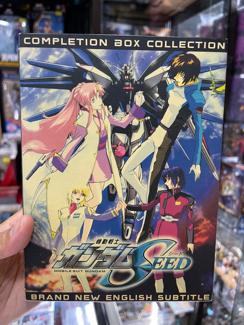 GUNDAM SEED DVD Box Set Complete Series, Hobbies & Toys, Music & Media, CDs & DVDs on Carousell