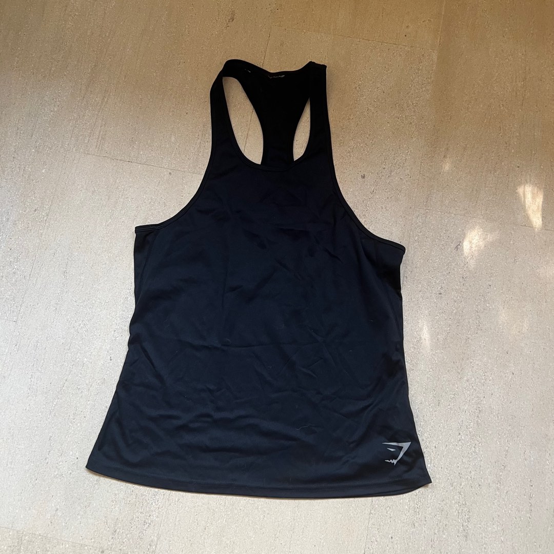 Gymshark Stringer Vest, Men's Fashion, Activewear on Carousell