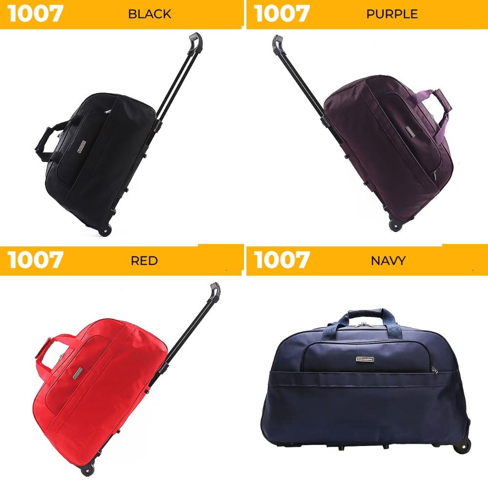 HAND-HELD TROLLEY TRAVEL BAG LARGE CAPACITY DETACHABLE TROLLEY ...