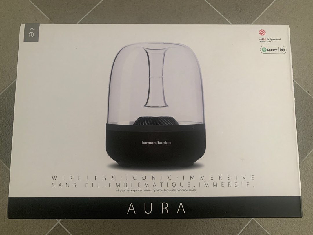 Harman Kardon Aura 1st Gen - Wireless Wifi/Bluetooth Speaker, Audio ...