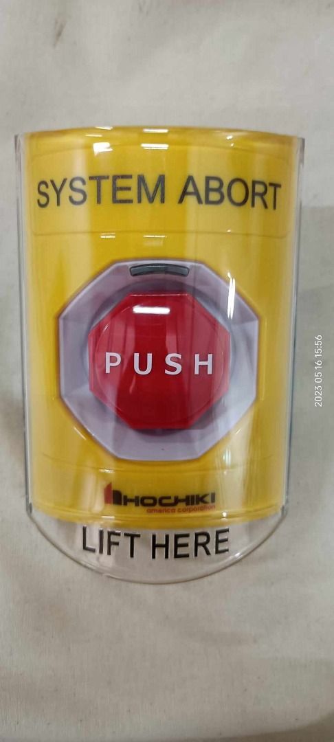 HCVR-AS-R Abort Switch Hochiki FM200, Commercial & Industrial, Construction & Building Materials ...