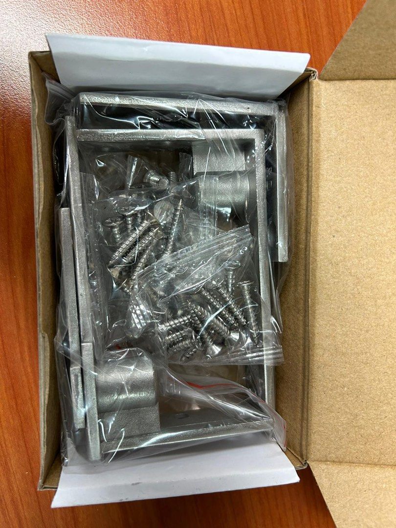 Heavy Duty Top & Bottom Pivot Hinges, Furniture & Home Living, Home ...