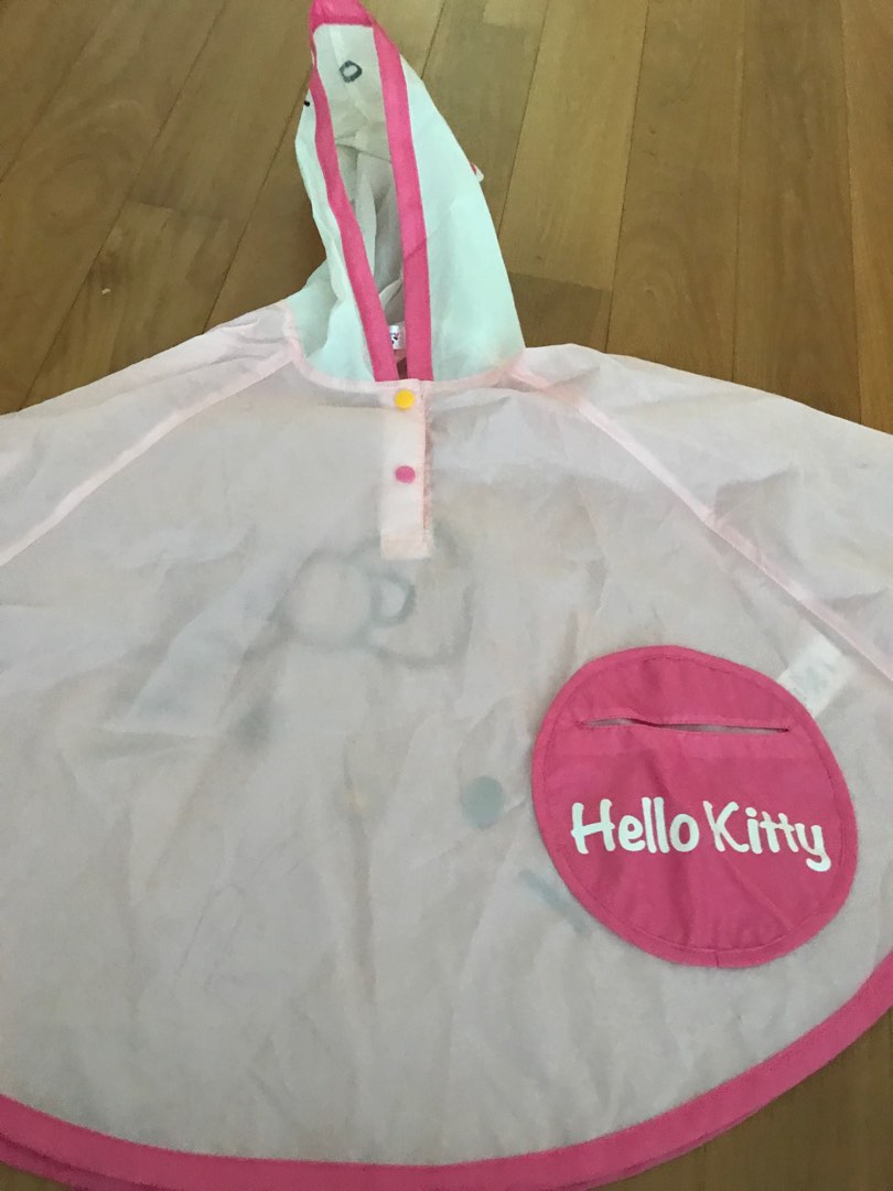 Hello kitty rain coat, Babies & Kids, Babies & Kids Fashion on Carousell