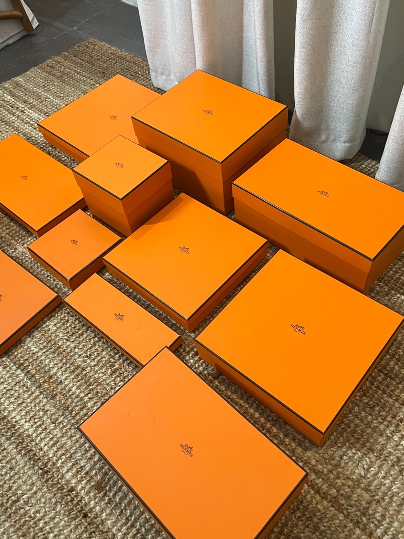 HERMES BOXES LOT OF 12 on Carousell