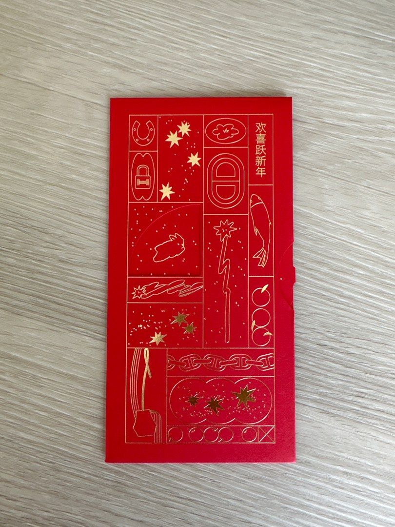 Hermes Red Packet, Women's Fashion, Watches & Accessories, Other ...