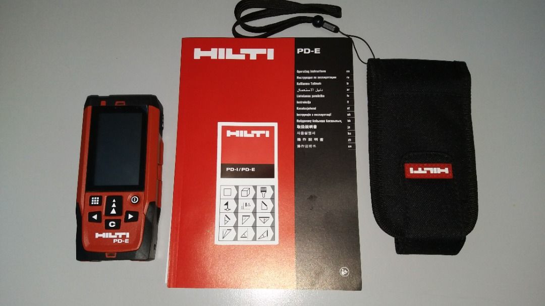Hilti Laser range meter PD-E (BNIB), Sports Equipment, Other Sports ...