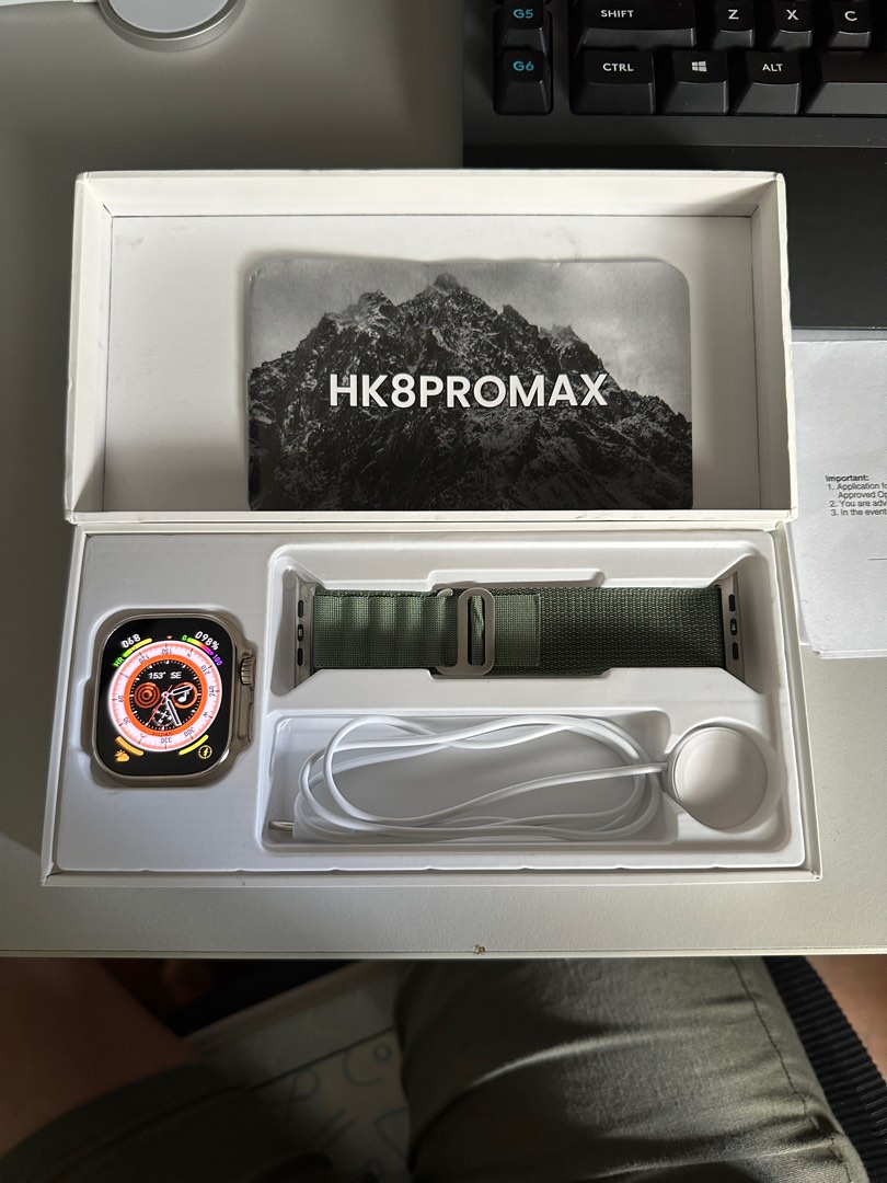 HK8 Pro Max Smart Watch, Mobile Phones & Gadgets, Wearables & Smart ...