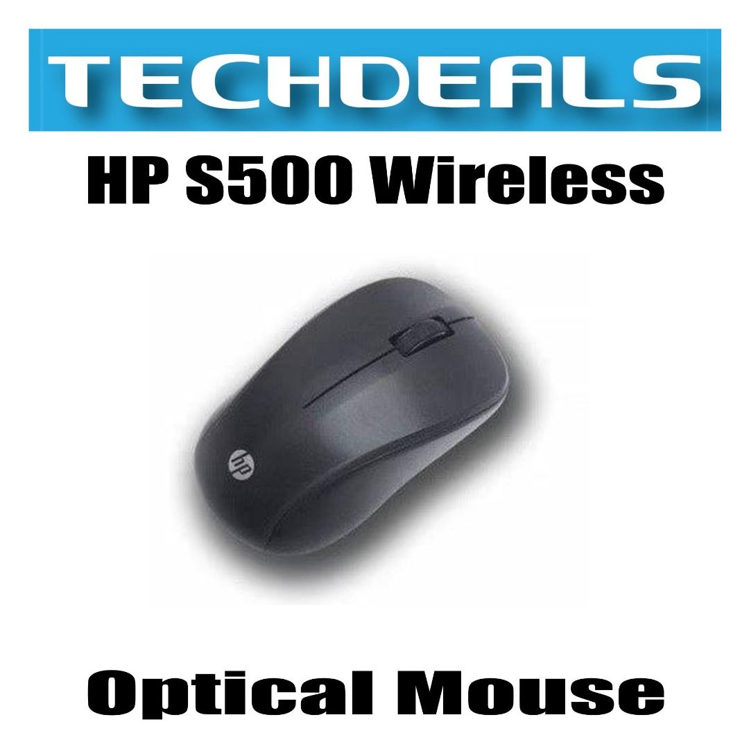 HP S500 Wireless Optical Mouse, Computers & Tech, Parts & Accessories ...