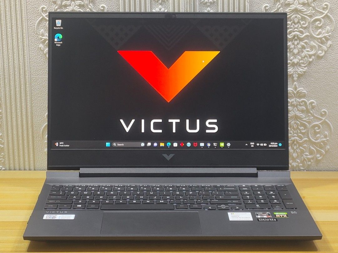HP VICTUS 16-e0217AX AMD Ryzen 7 5800H (16 CPUs) 16Gb Ram 512GB NVMe ...