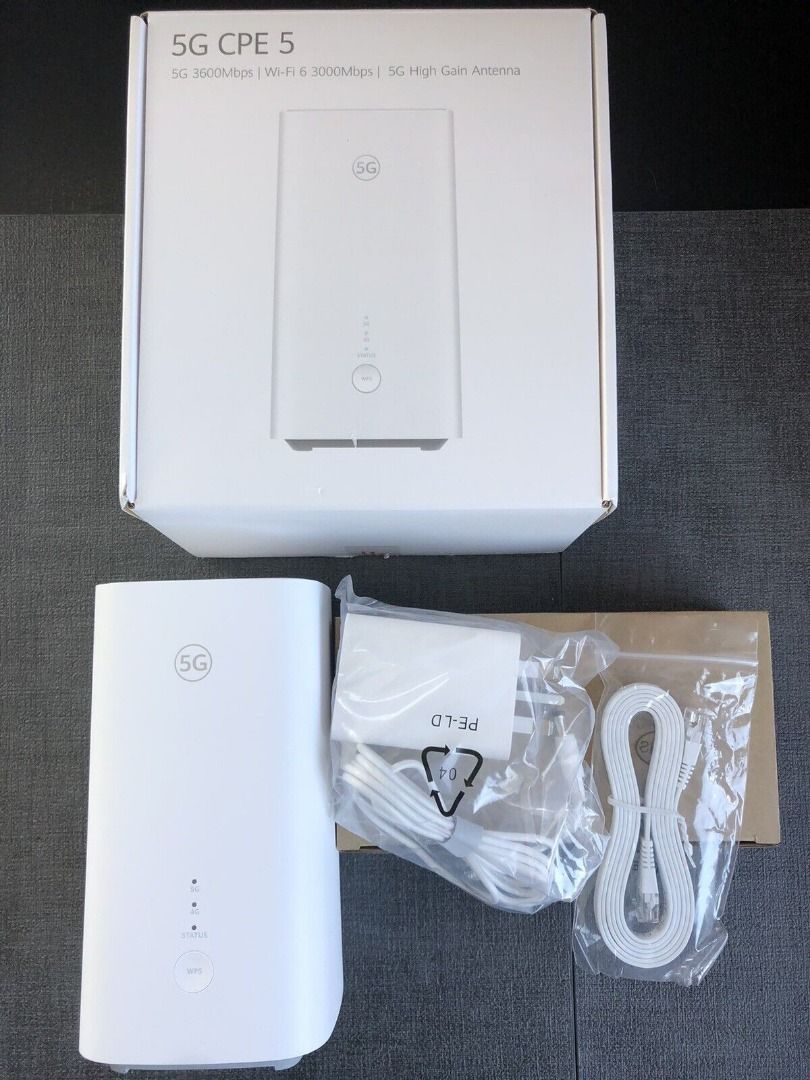 Huawei Brovi 5G CPE 5 Wireless CPE Router H155-381 WIFI 6 SIM ROUTER 3600 Mbit/s, Computers ...