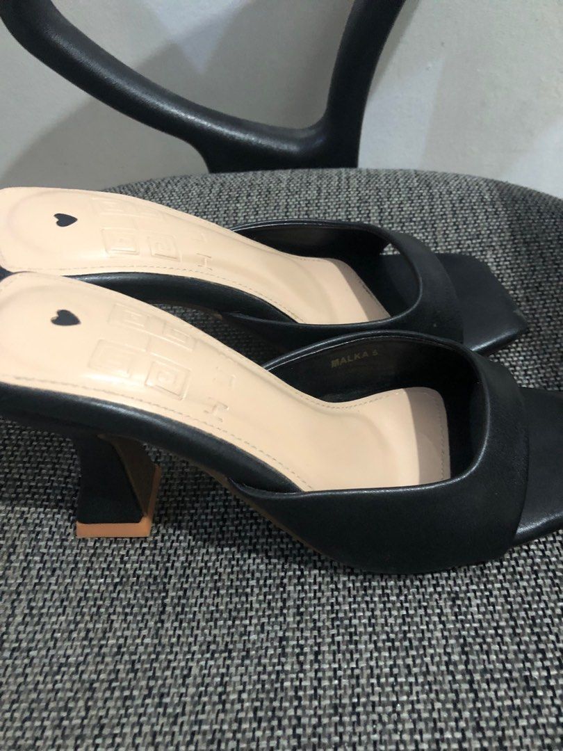 Hue Manila Malka Noir, Women's Fashion, Footwear, Heels on Carousell