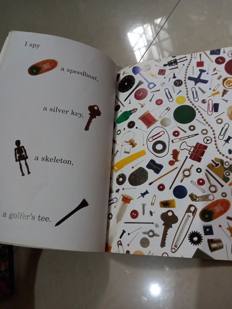 I Spy Book A Skeleton, Hobbies & Toys, Books & Magazines, Children's ...