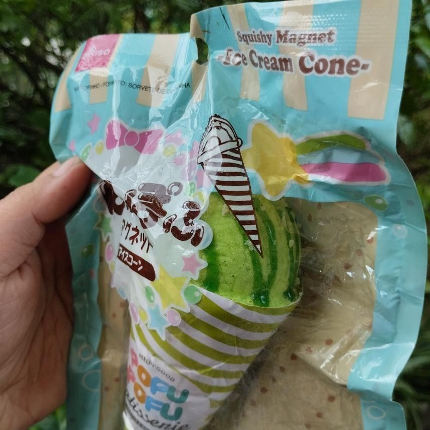 Ice Cream Cone Squishy Magnet on Carousell