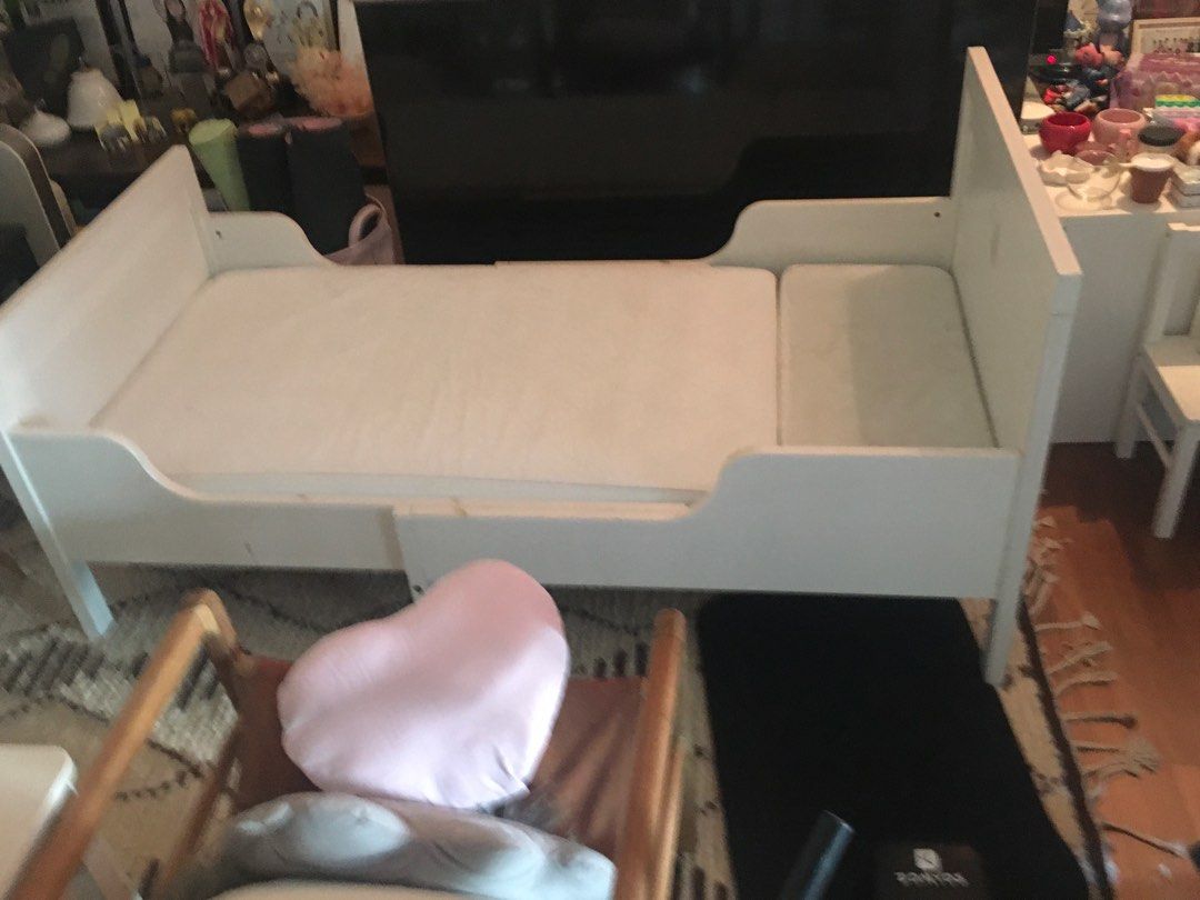 IKEA junior extendable bed sundvik model, Furniture & Home Living ...