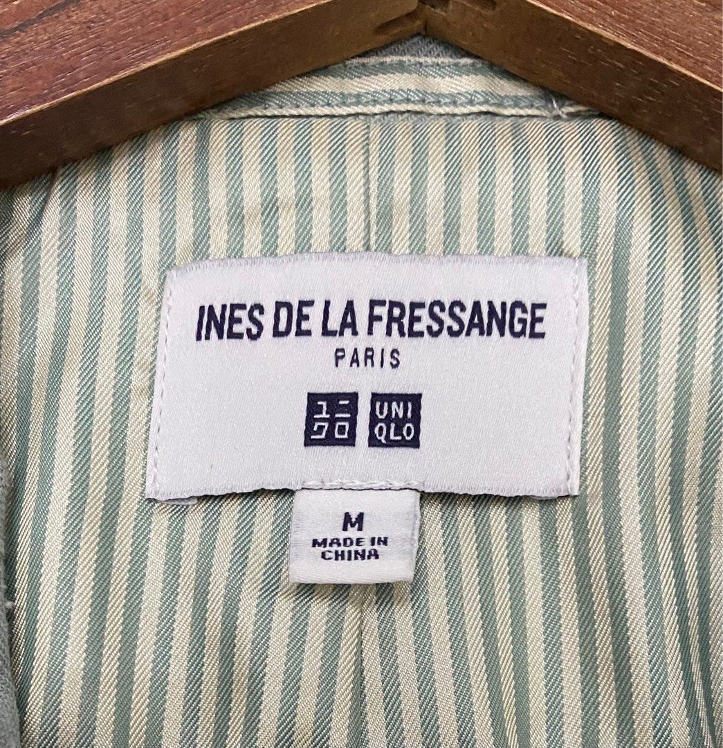 Ines De La Fressange Paris x Uniqlo Blazer, Women's Fashion, Coats, Jackets and Outerwear on ...