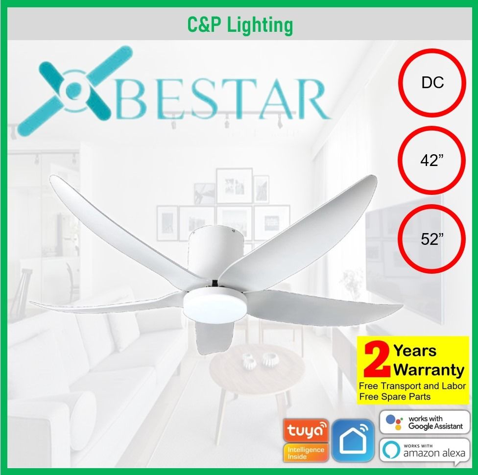[Installation Promo] Bestar Vito 5 42" / 52" Smart Wifi 5 DC Blade ...