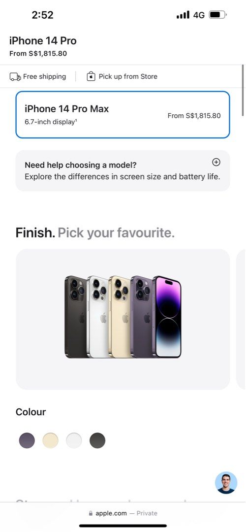 IPhone14 PROMAX Any color 128GB, Mobile Phones & Gadgets, Mobile Phones ...