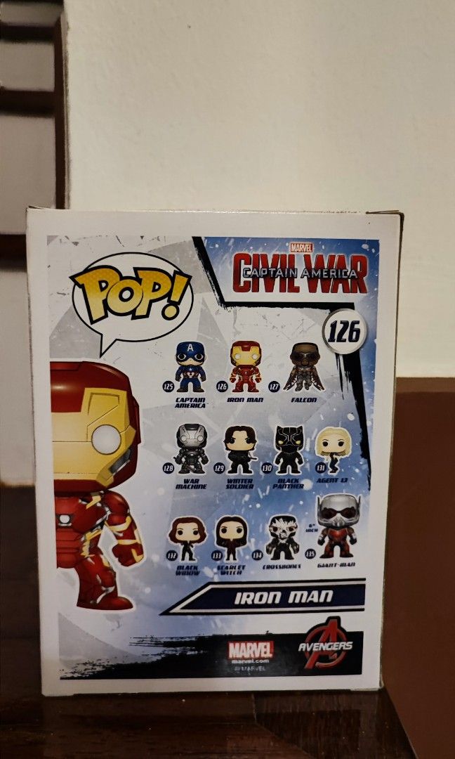 Ironman Funko Pop Vinyl Bobble Head, Hobbies & Toys, Collectibles ...