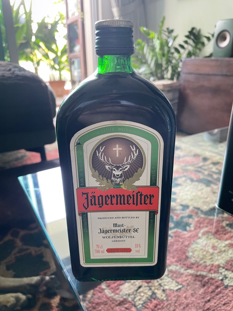 Jagermeister 700ml, Food & Drinks, Alcoholic Beverages on Carousell