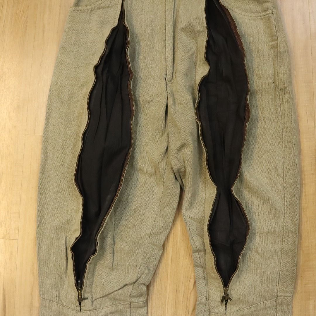 Japanese DOMON Vertical Thigh Zipper Style Trouser Pant, Men's Fashion ...