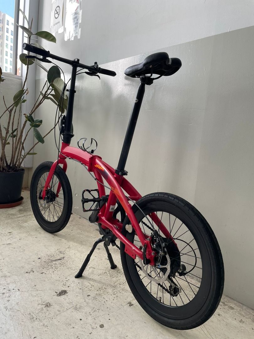 Java Zelo V2 Foldable Bicycle 20 inch (Free Stuffs Included), Sports ...