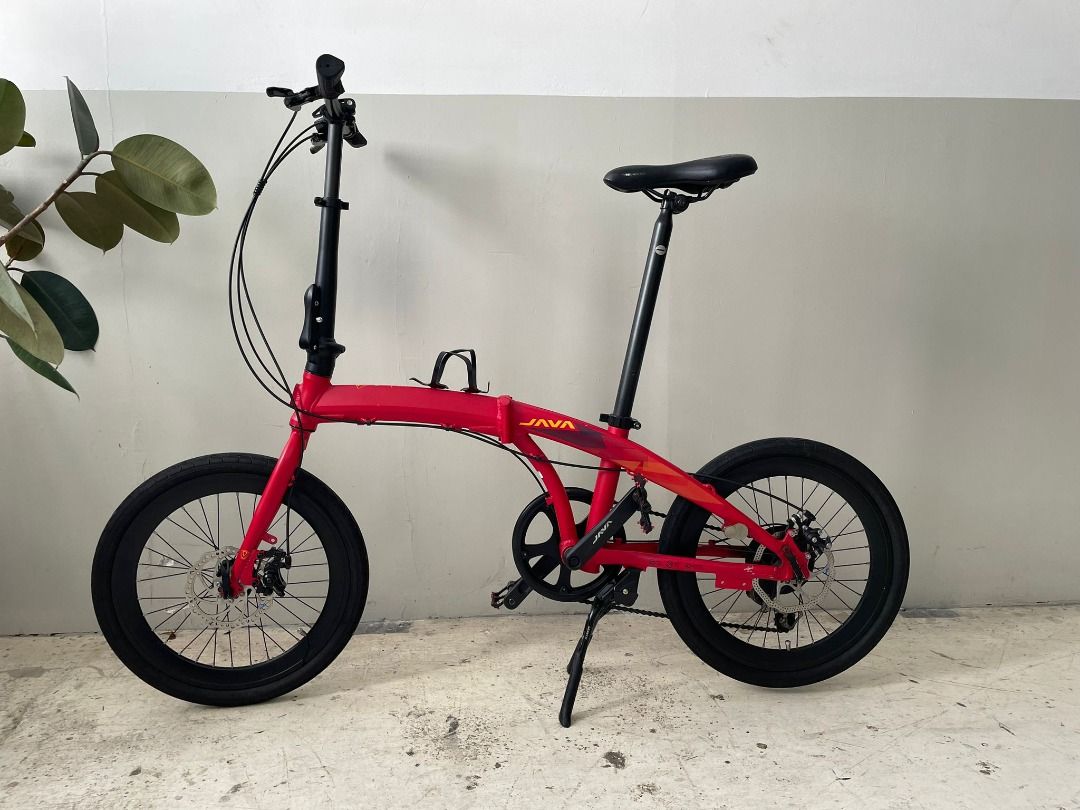 Java Zelo V2 Foldable Bicycle 20 inch (Free Stuffs Included), Sports ...