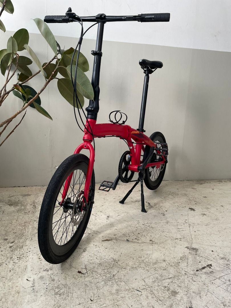 Java Zelo V2 Foldable Bicycle 20 inch (Free Stuffs Included), Sports ...