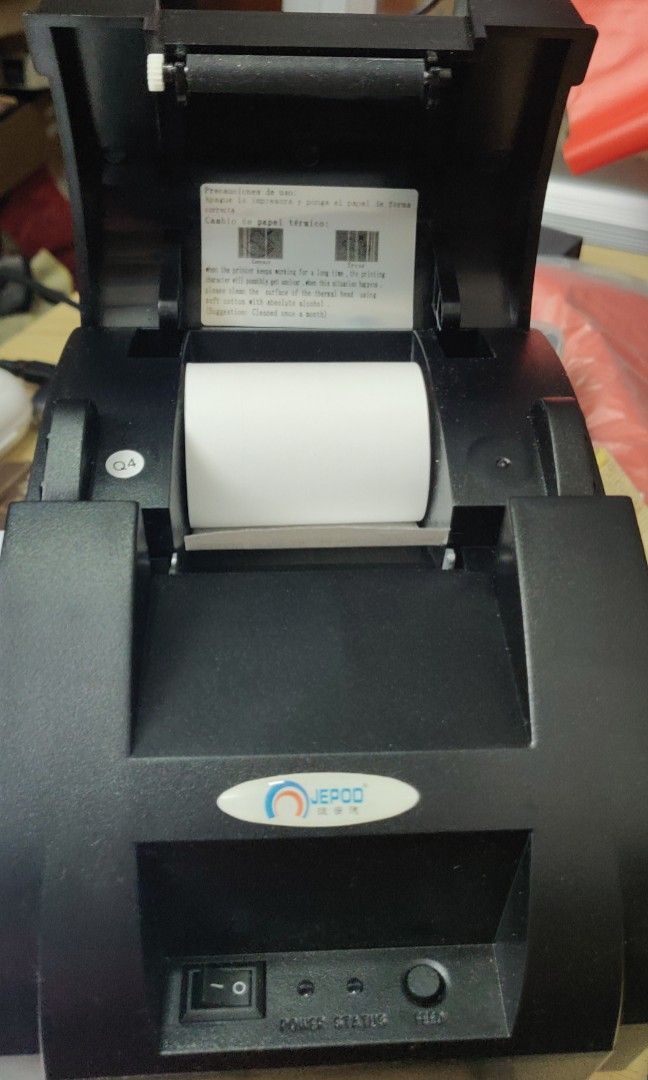 JEPOD JP-5890K 58mm cheap USB ticket bill POS Thermal Receipt Printer ...