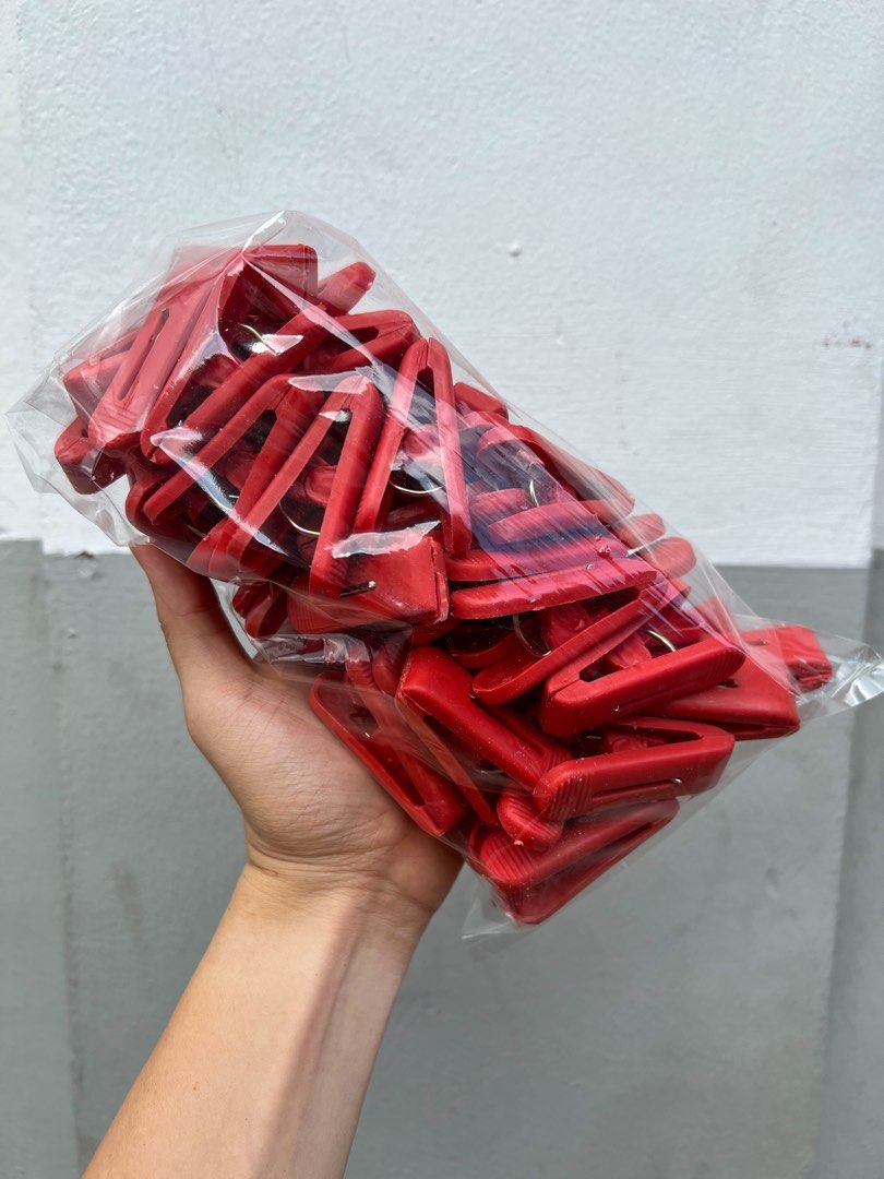 Jumbo Clips Sipit ng Damit Blue Red Green on Carousell