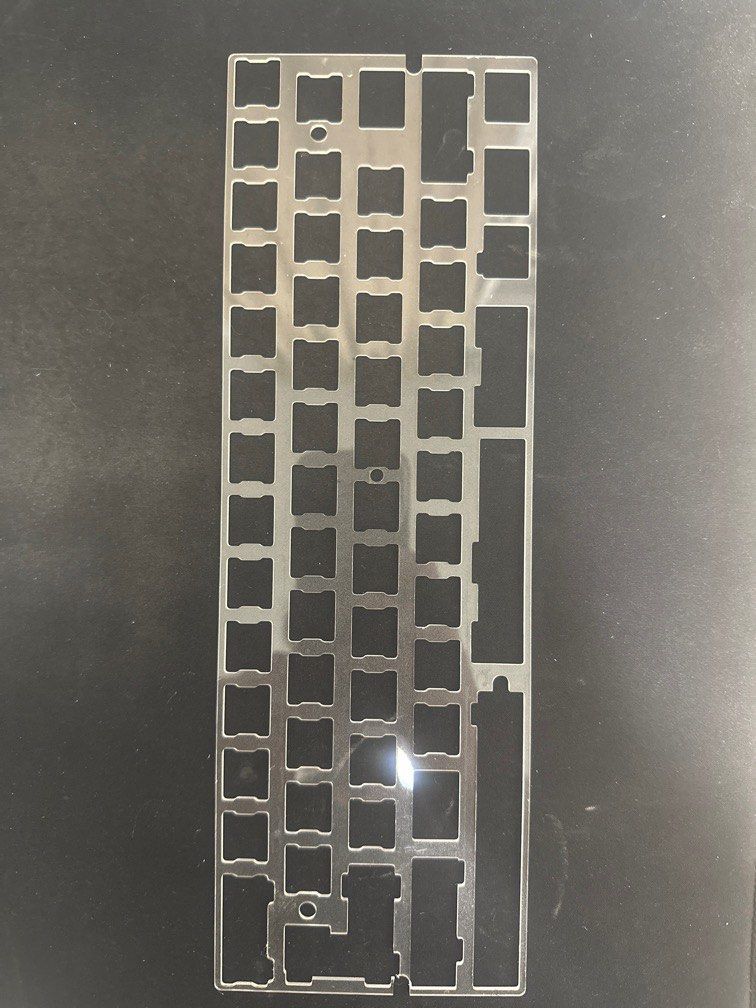 KBDFans 60% Anodized Aluminum Keyboard Case + Acrylic Plate, Computers ...