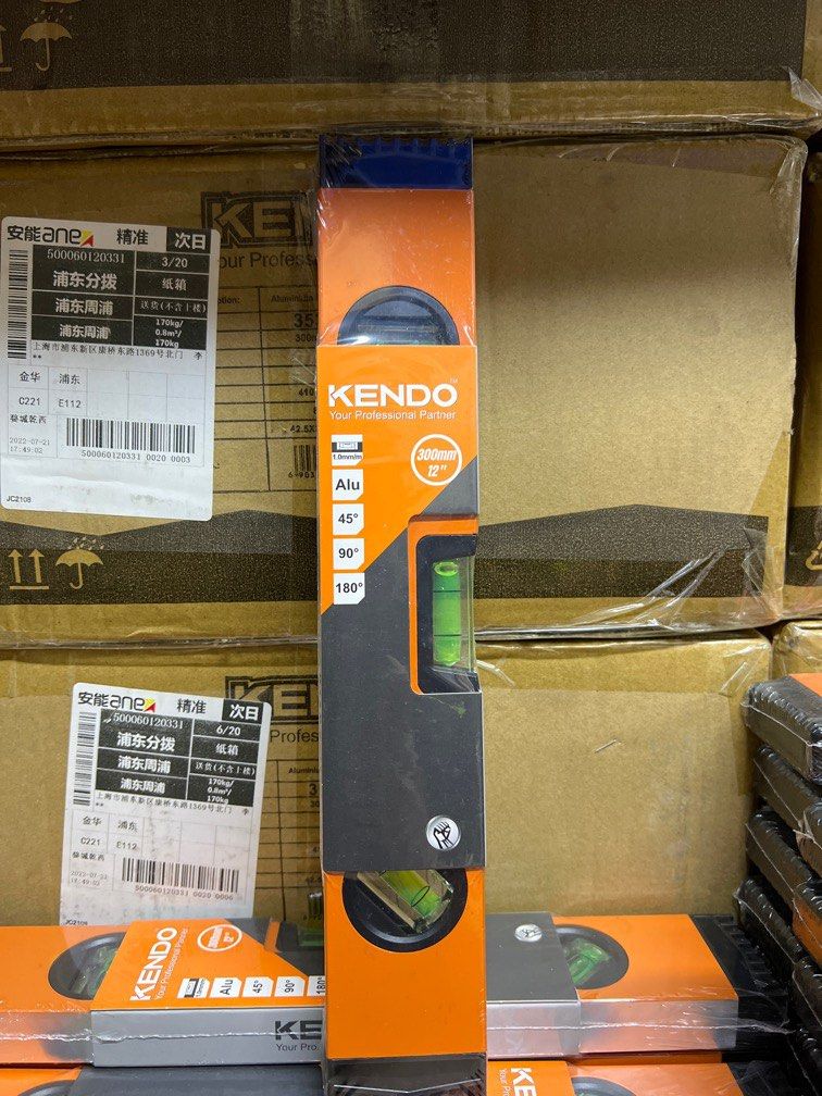 KENDO Alu Spirit Level, Furniture & Home Living, Home Improvement ...