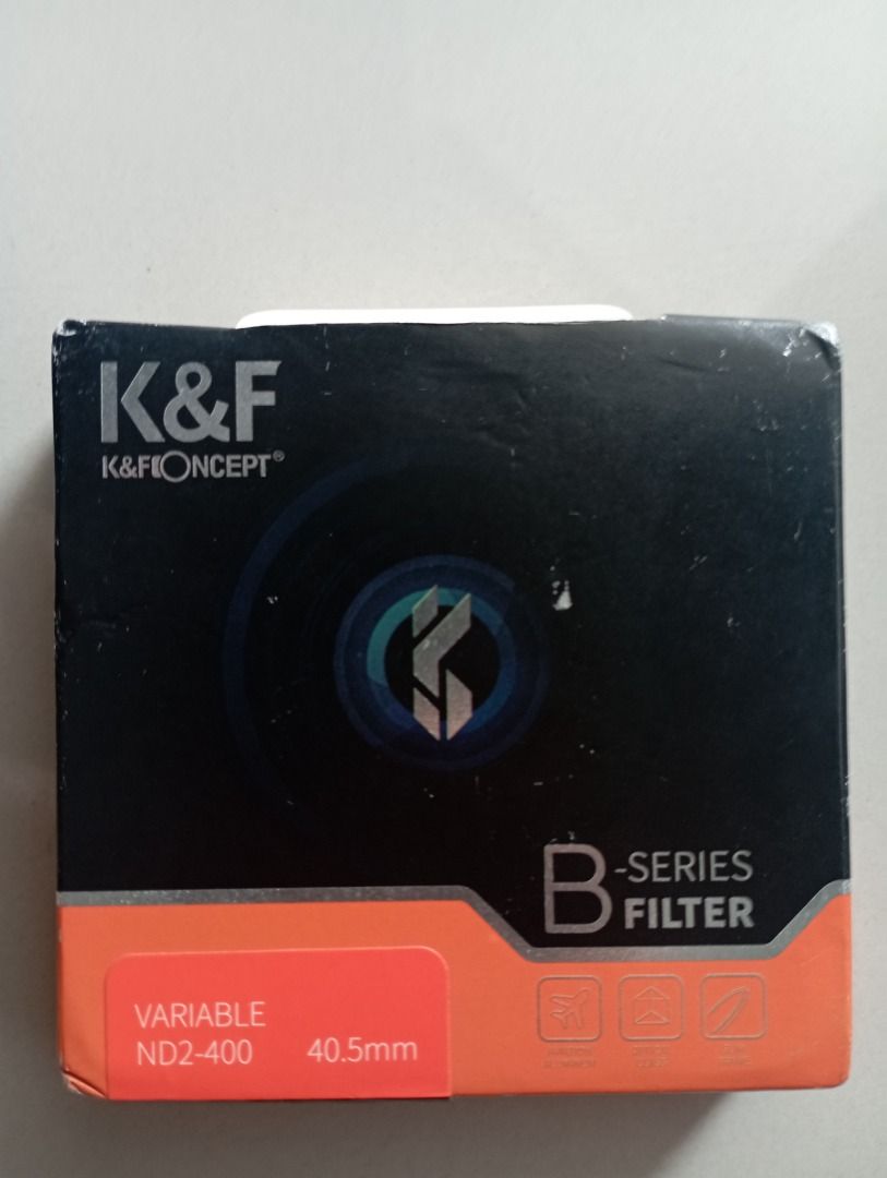 K&F Concept Variable ND2-400 Classic Fader Filter Lens KNF 40.5mm ...