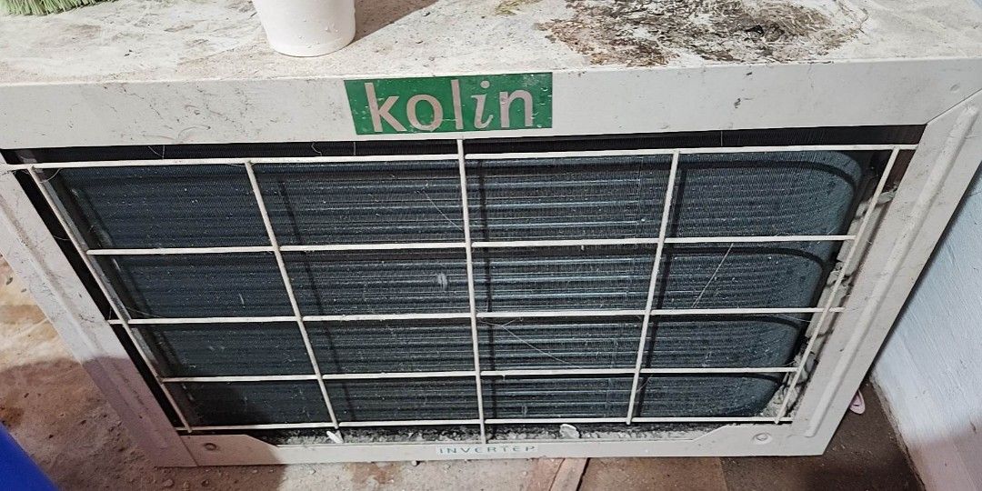 KOLIN WINDOW TYPE INVERTER 1.5 HP MODEL : KAG-150RSINV, TV & Home ...