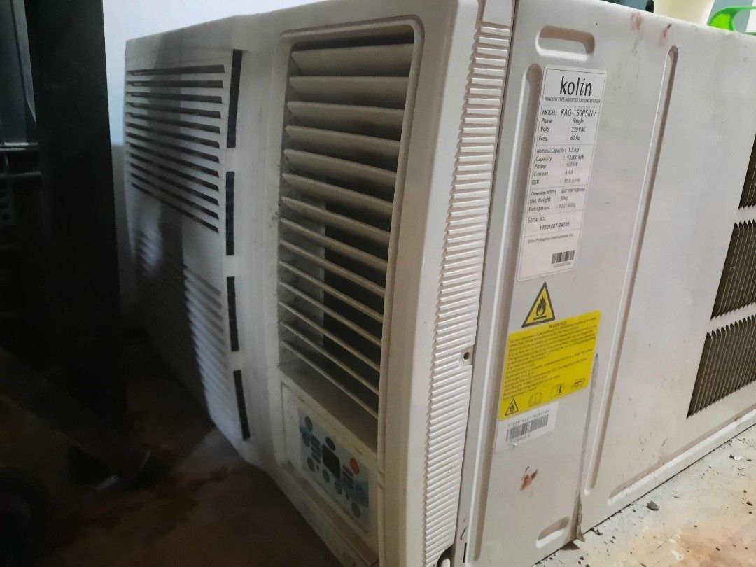 KOLIN WINDOW TYPE INVERTER 1.5 HP MODEL : KAG-150RSINV on Carousell