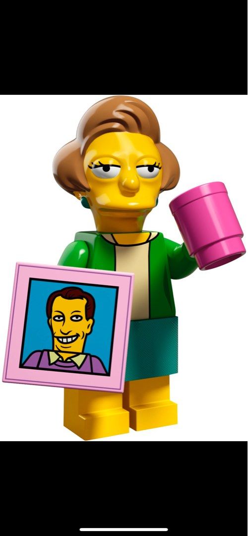 Lego 71009 Edna Krabappel Minifigures The Simpsons Series 2, Hobbies ...