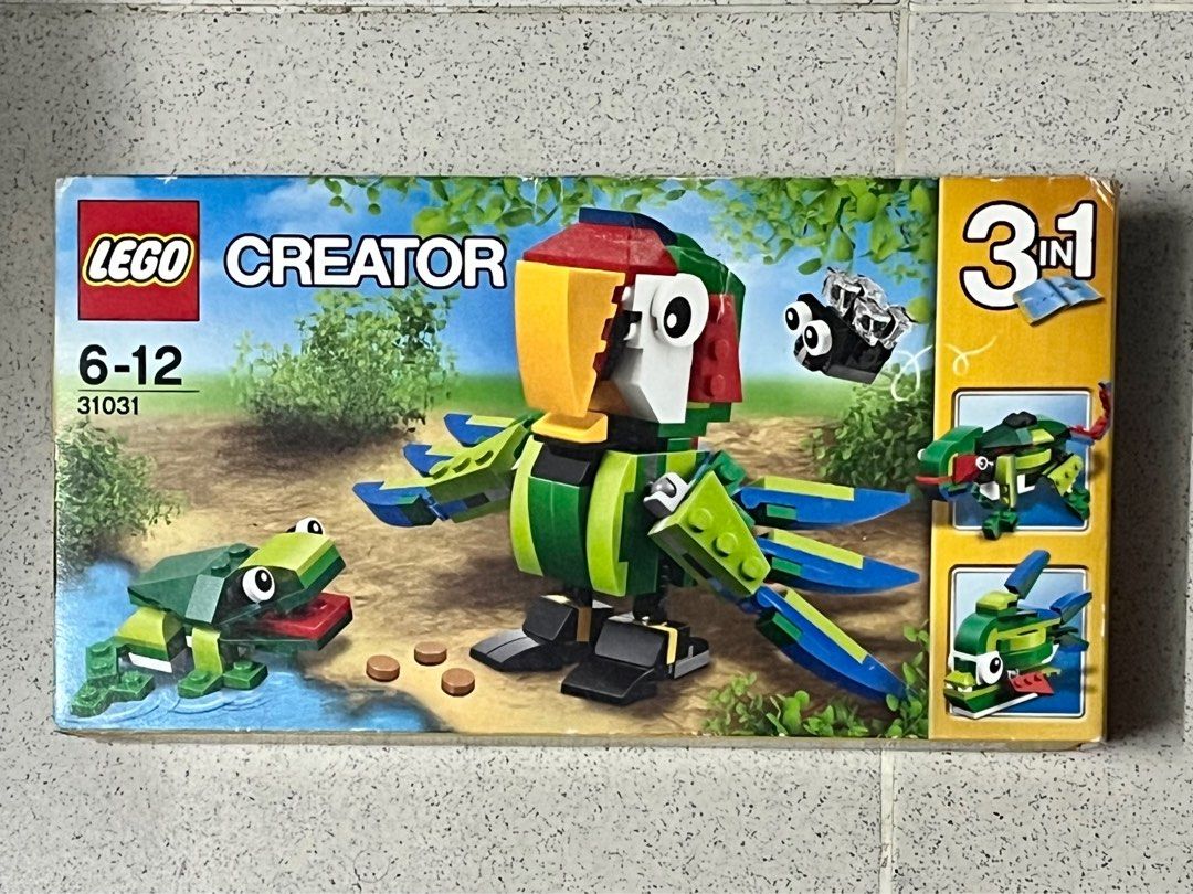 Lego Creator 3in1 31031 Rainforest, 興趣及遊戲, 玩具 & 遊戲類 - Carousell