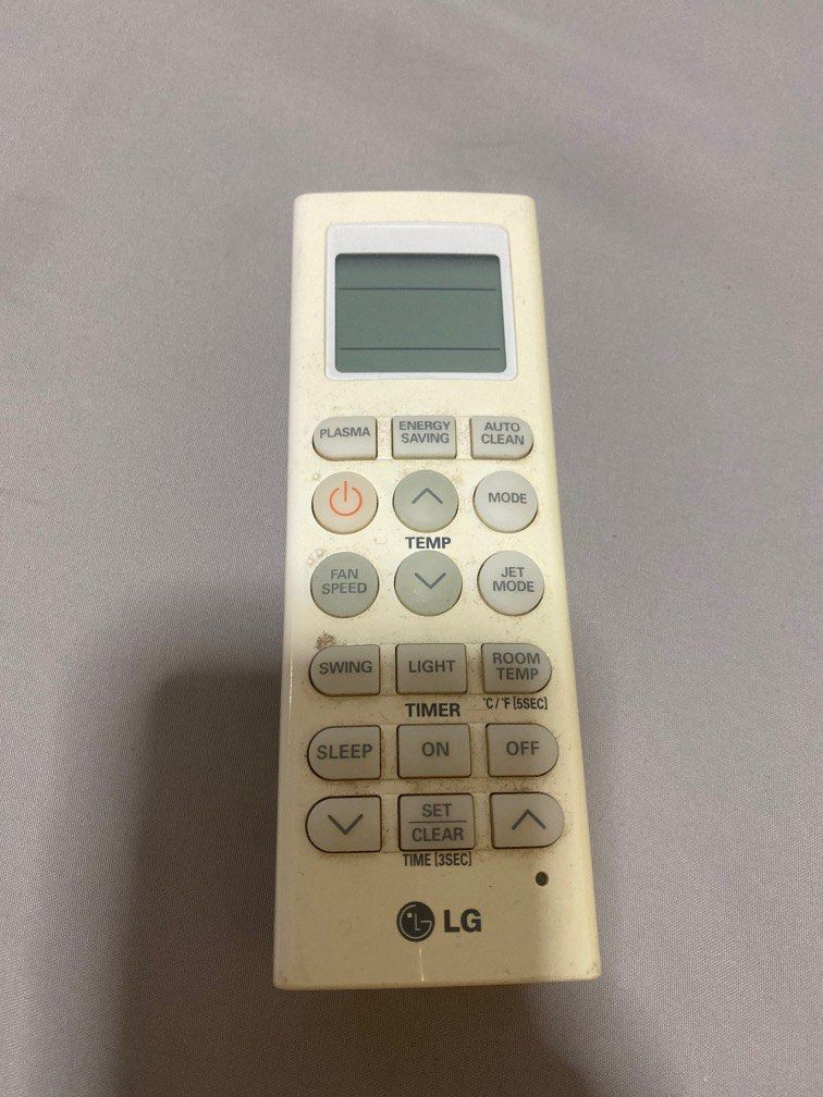 LG Aircon Remote Control, TV & Home Appliances, Air Conditioners ...