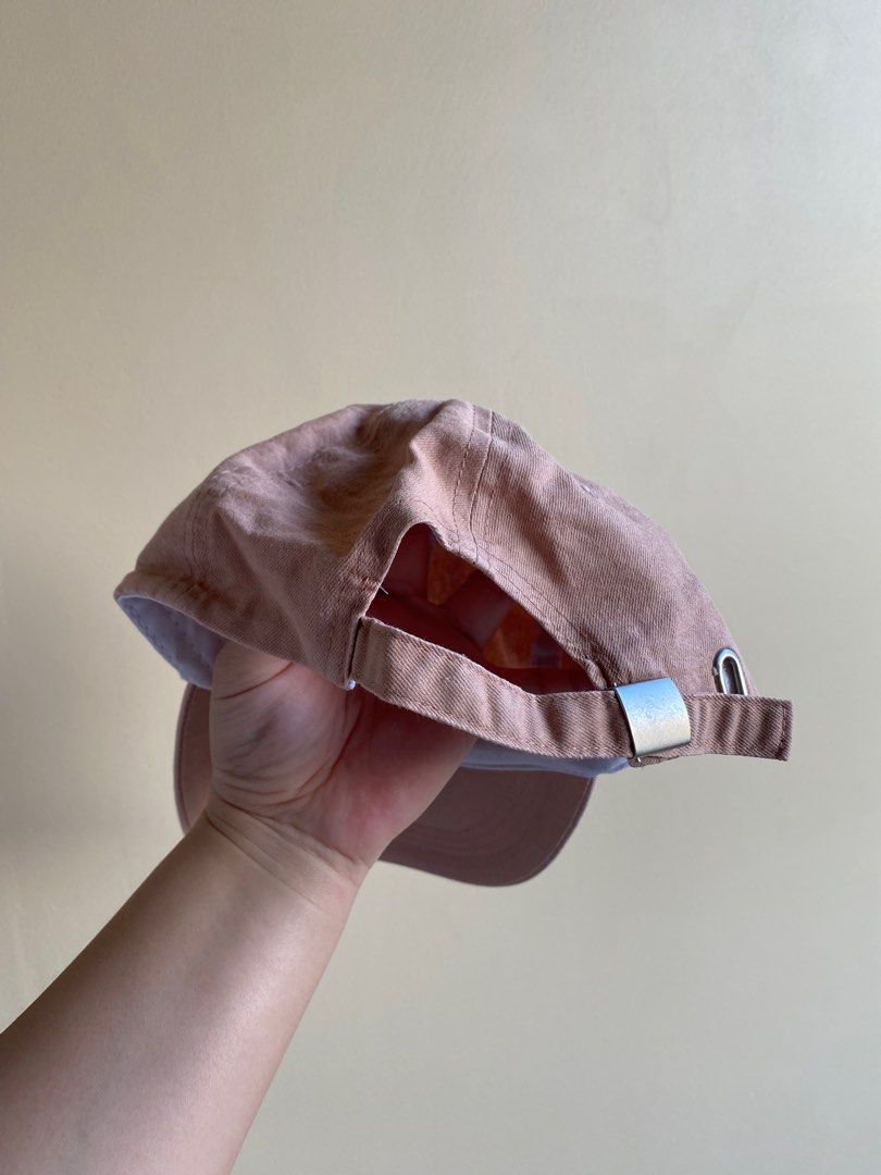 Light Pink Cap with a small flower, Women's Fashion, Watches ...